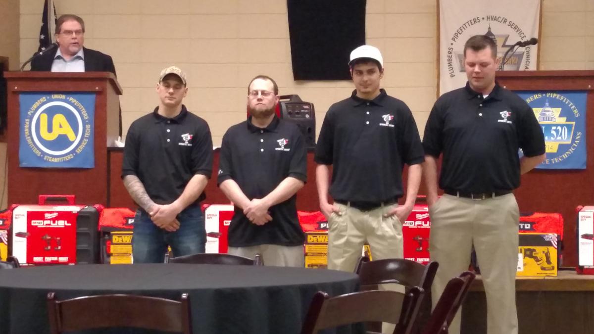 2018 PA Pipe Trades Apprentice Contest – Local Union 354